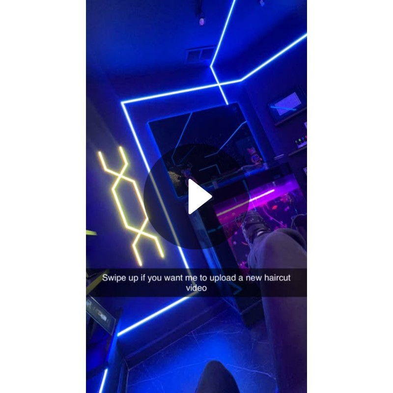 Swipe up if you want me to upload a new haircut video | Spotlight on ...