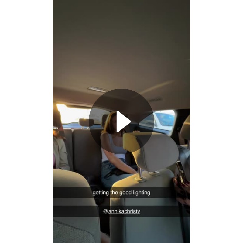 getting the good lighting | @annikachristy | Spotlight on Snapchat