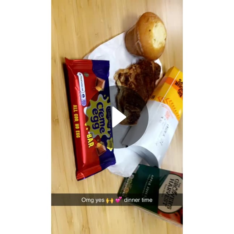 Omg yes 🙌 💕 dinner time | Spotlight on Snapchat