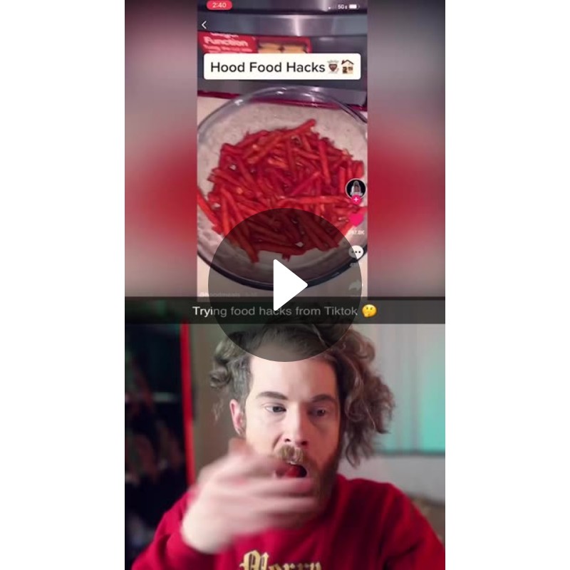 Brandon Farris Tries Viral TikTok Food Hacks That Actually Work ...