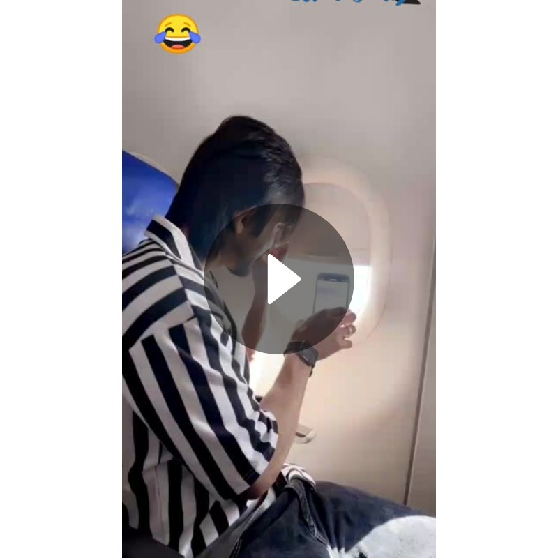 Shamir Khan's Airport Travel Vlog & Airplane Moments | Video by Shamir ...