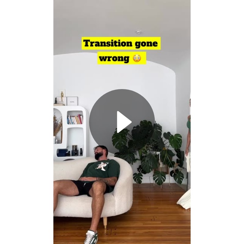 Transition gone wrong 😳 | Spotlight on Snapchat