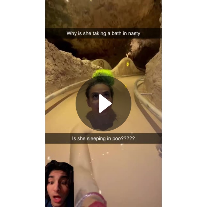 Is She Sleeping In Poo Why Is She Taking A Bath In Nasty