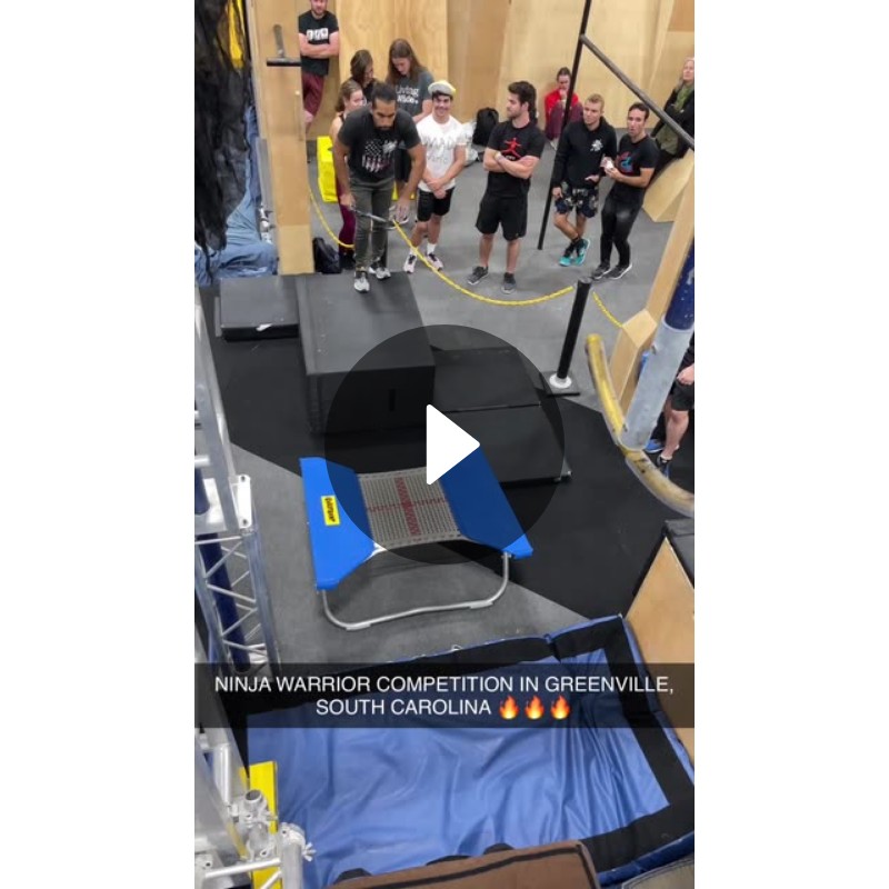 NINJA WARRIOR COMPETITION IN GREENVILLE, SOUTH CAROLINA 🔥🔥🔥 | Spotlight ...