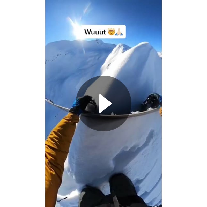 Wuuut 🤯🙌🏾 #snowboarding#skitok#skiing#snowboardaddiction#freeride# ...