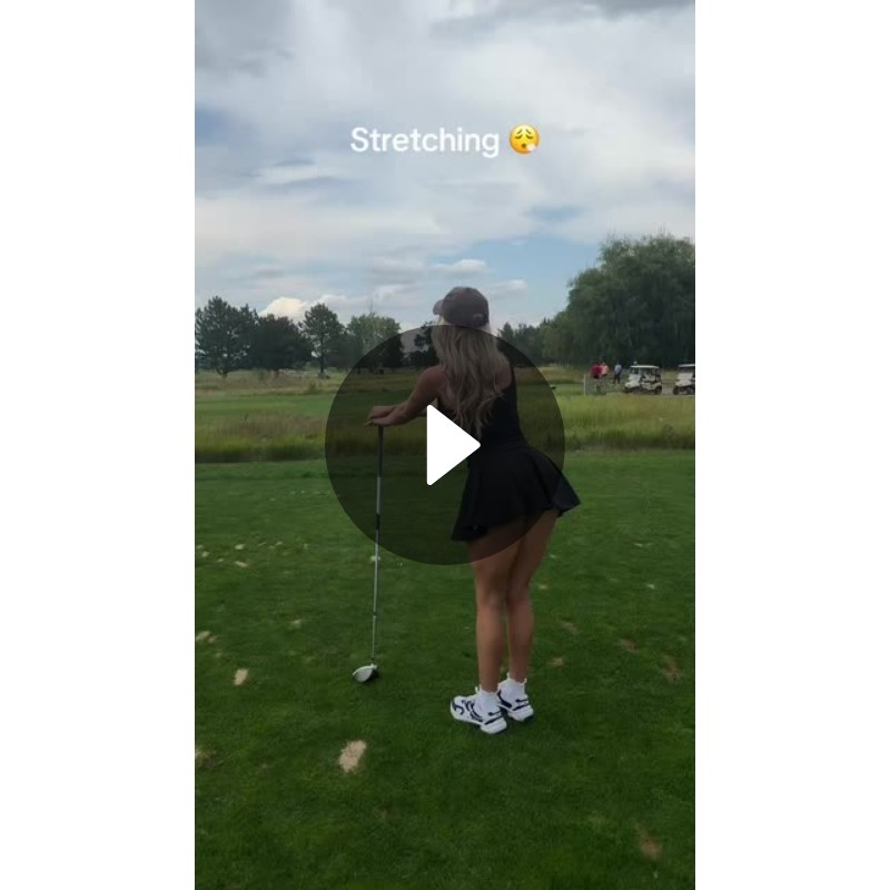 Morgan Rae's Golf Day: Stretching & A Funny Ball Retrieval Attempt ...