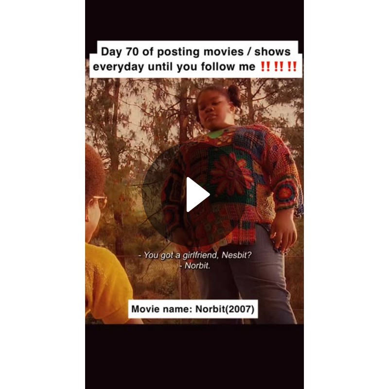 Day 70 of posting movies / shows everyday until you follow me ‼️‼️‼️ ...