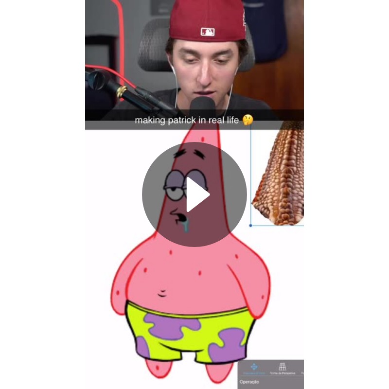 making patrick in real life 🤔 | Spotlight on Snapchat