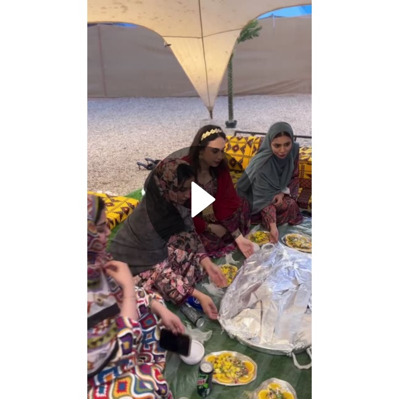 Mehreh Abdullah's Traditional Gathering: A Cultural Feast Under the ...