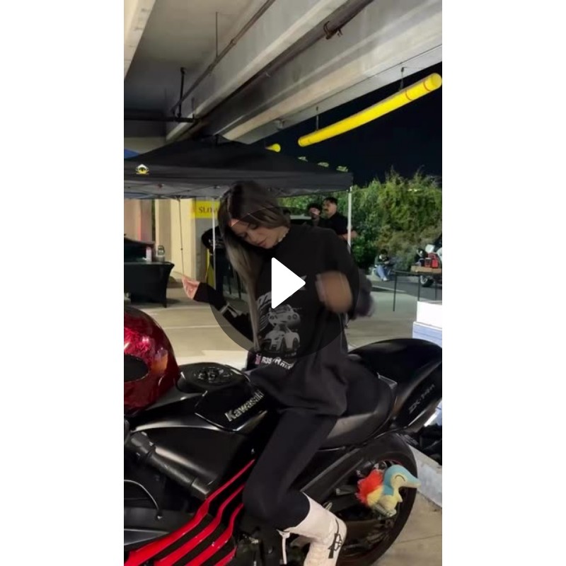Nevaaadaa's Midnight Kawasaki Ride & Street Style | Video by nevaaadaa ...