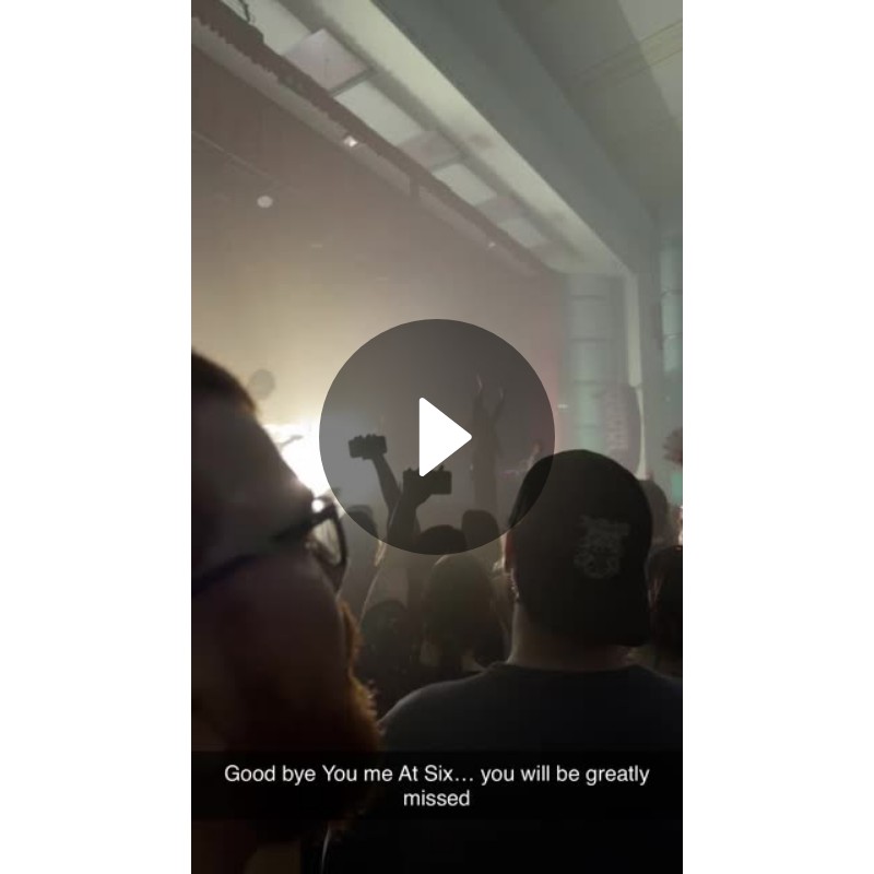 Good bye You me At Six… you will be greatly missed | Spotlight on Snapchat