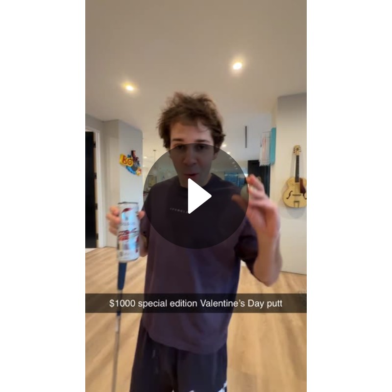 $1000 special edition Valentine’s Day putt | Spotlight on Snapchat