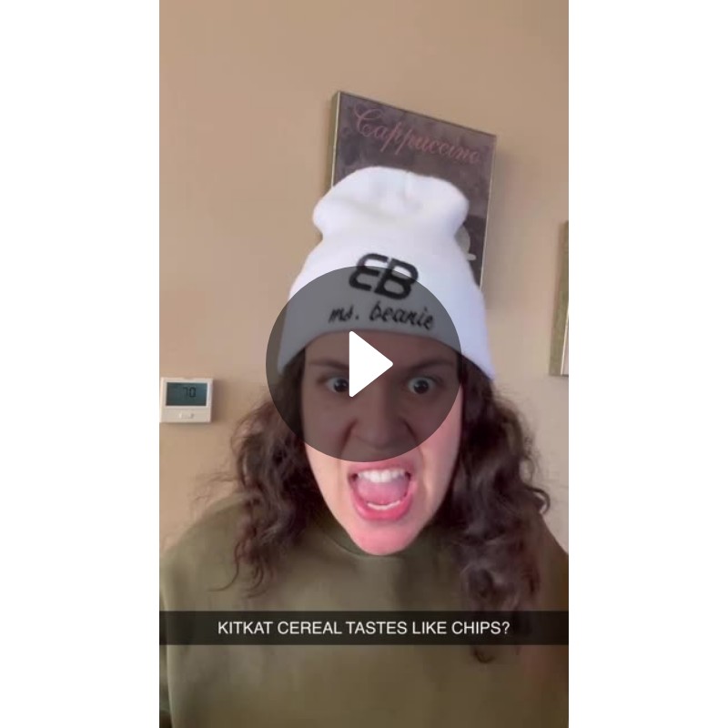 KITKAT CEREAL TASTES LIKE CHIPS? | Spotlight on Snapchat