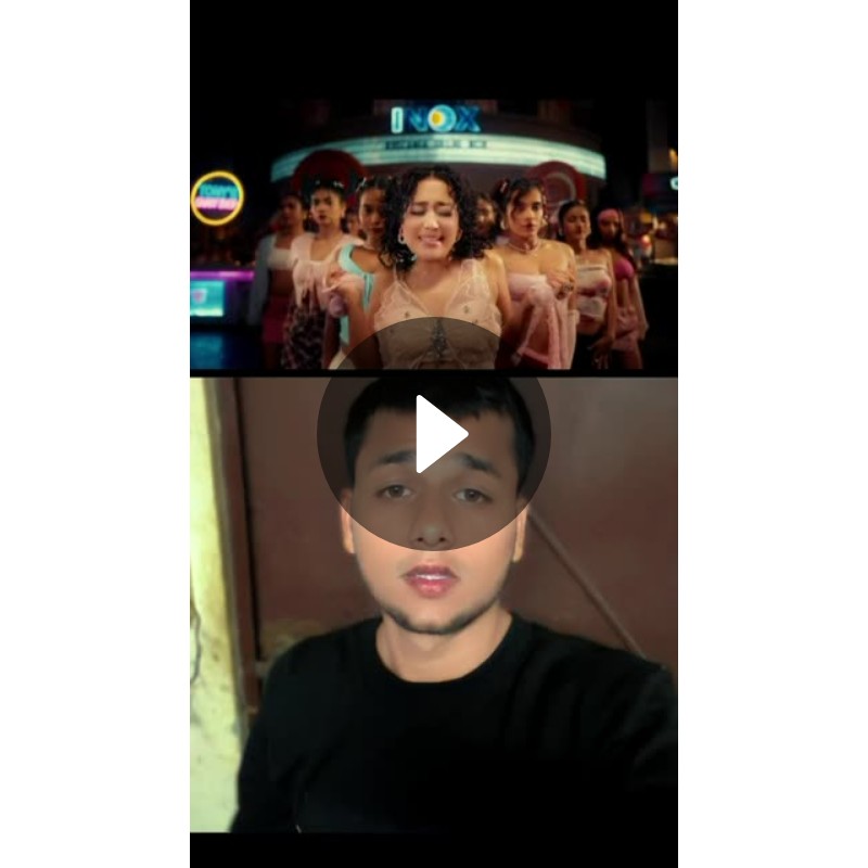 Actors performing memes with music backdrop. | ⚡Kaif (@diljala_kaif ...