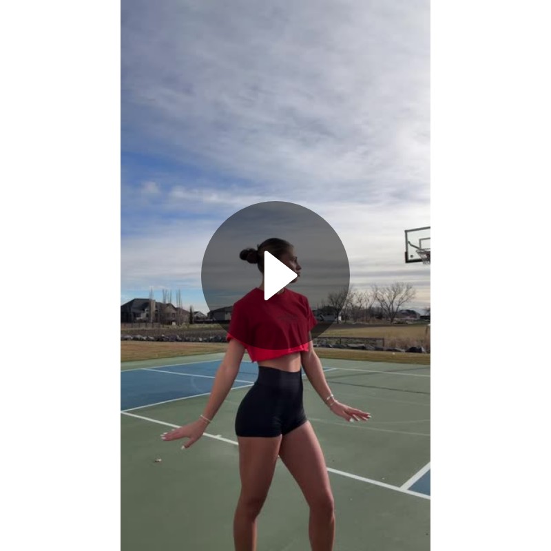 Anna Frey's Basketball Court Confidence: A Showcase of Style and Spirit ...