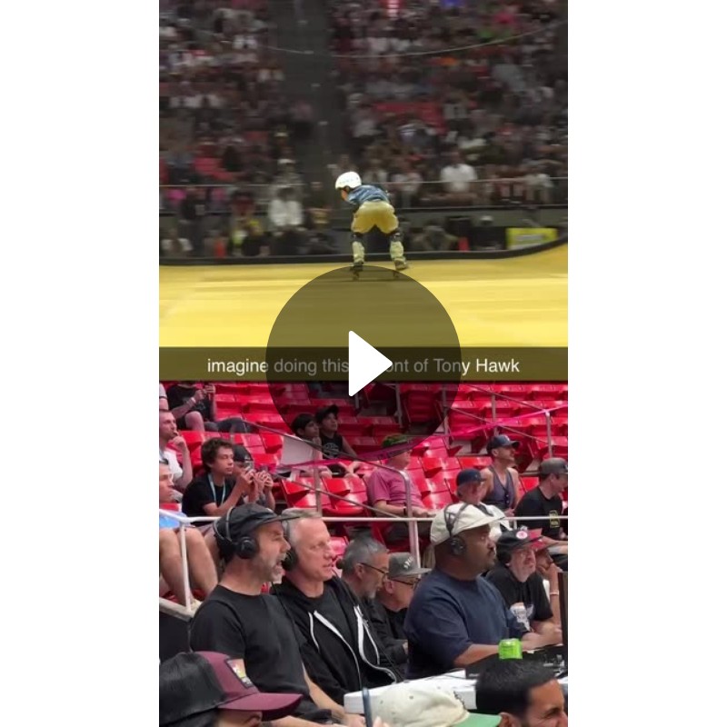 imagine doing this in front of Tony Hawk | Spotlight on Snapchat