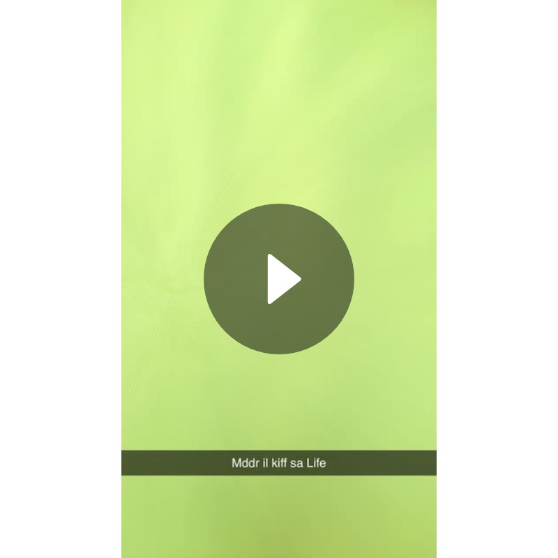 Mddr il kiff sa Life | Spotlight on Snapchat