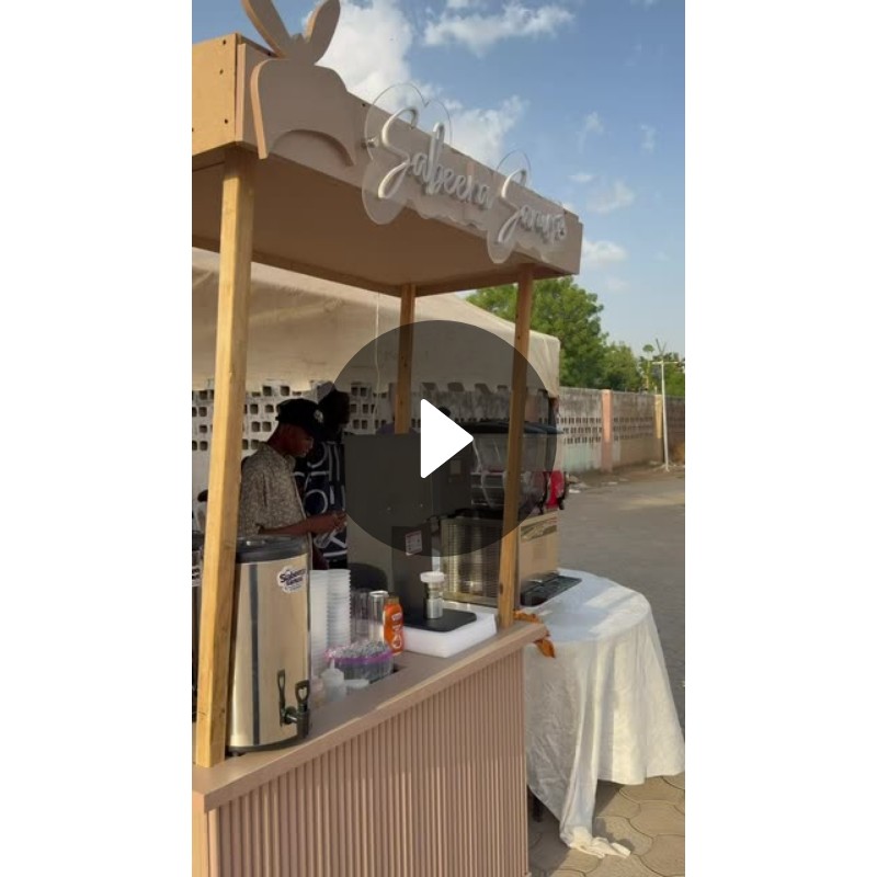 Sabeerah Sanusi's Vibrant Event Booth & Nighttime Celebration | Video ...