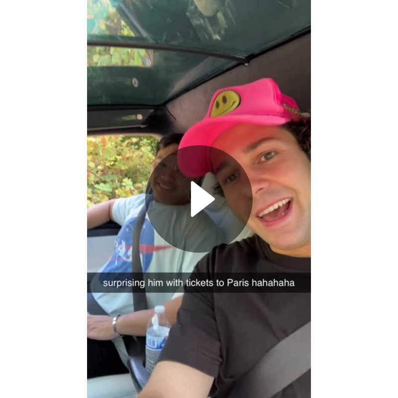 surprising him with tickets to Paris hahahaha | Spotlight on Snapchat
