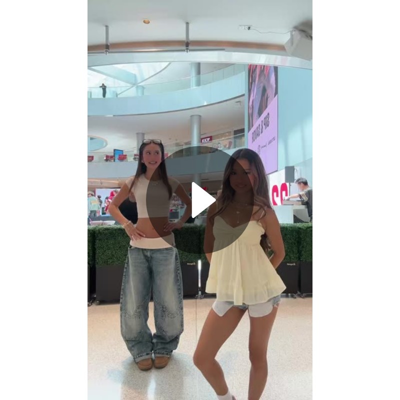 Bella Luu's Viral Dance Challenge in the Mall | Video by bella luu ...