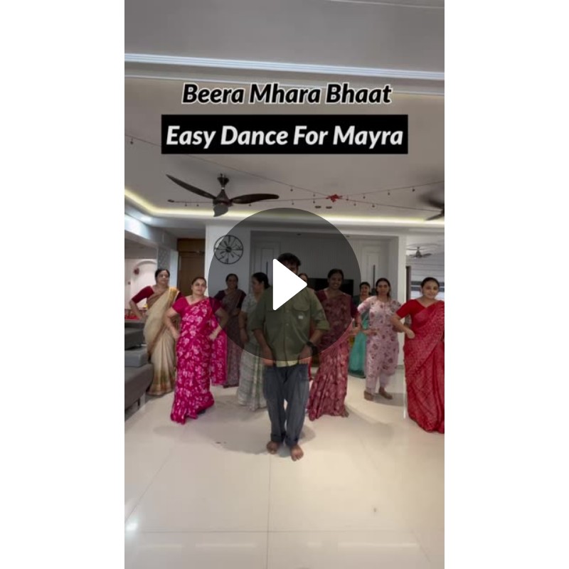 Learn This Easy 'Beer Mhara Bhaat' Dance For Mayra | Step-by-Step ...