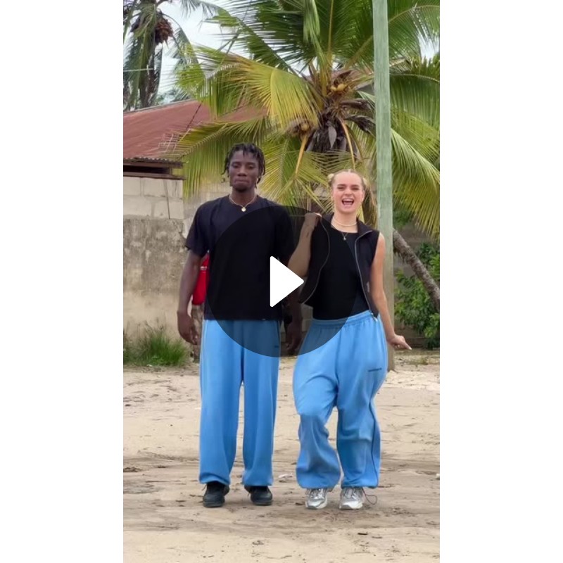 Isabell & Friend Pull Off Epic Dance Challenge in Tropical Paradise ...