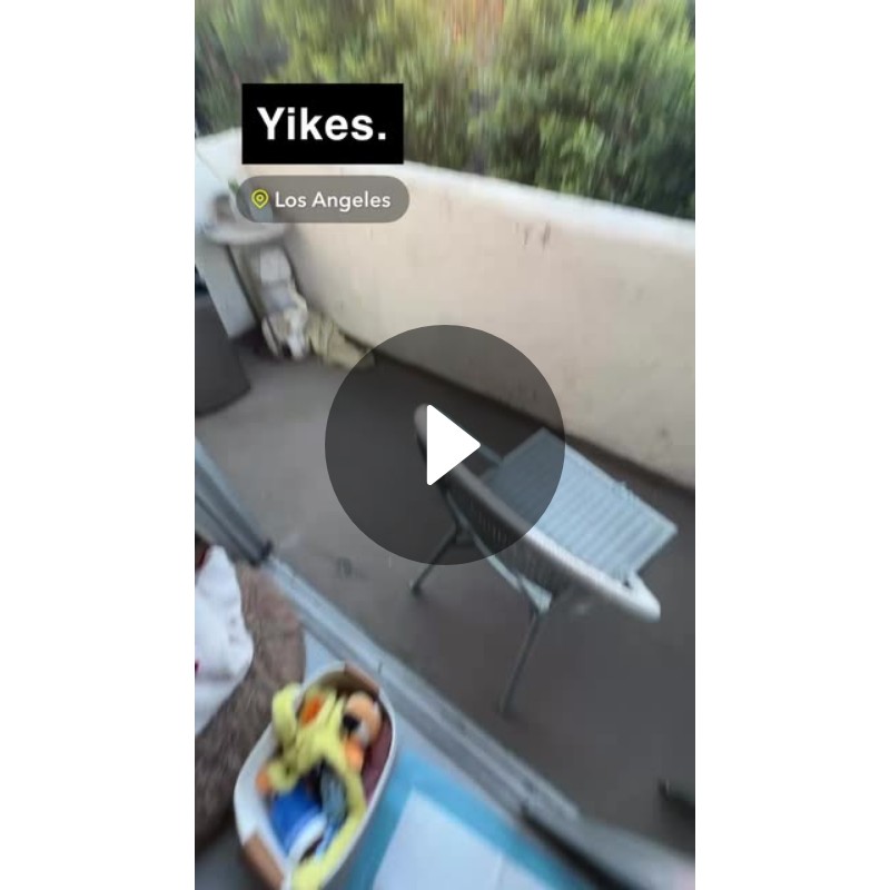 Yikes. | Spotlight on Snapchat