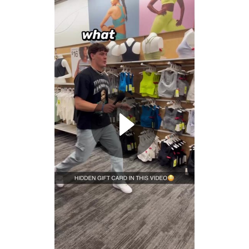 HIDDEN GIFT CARD IN THIS VIDEO😳 | Spotlight on Snapchat