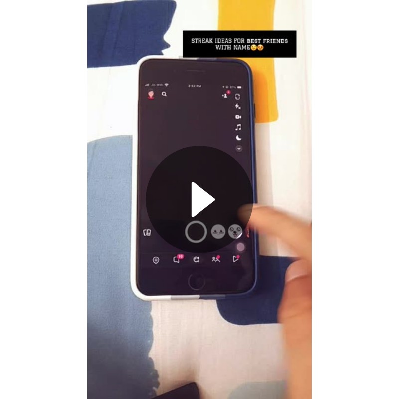 STREAK IDEAS FOR best friends WITH NAME😉😍 | Spotlight on Snapchat