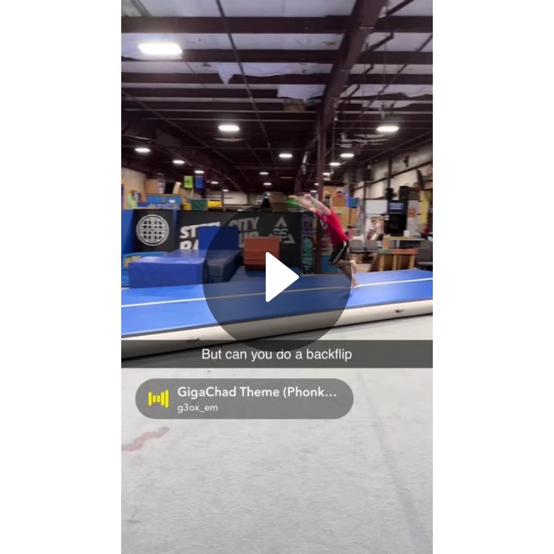 But can you do a backflip | Spotlight on Snapchat