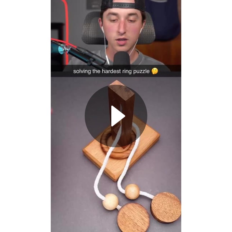 solving the hardest ring puzzle 🤔 | Spotlight on Snapchat