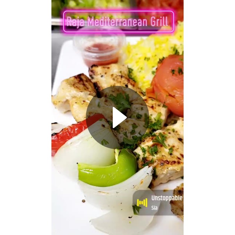 Raja Mediterranean Grill | Spotlight on Snapchat