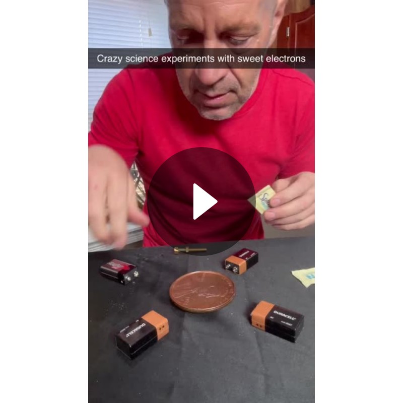 Crazy science experiments with sweet electrons | Spotlight on Snapchat