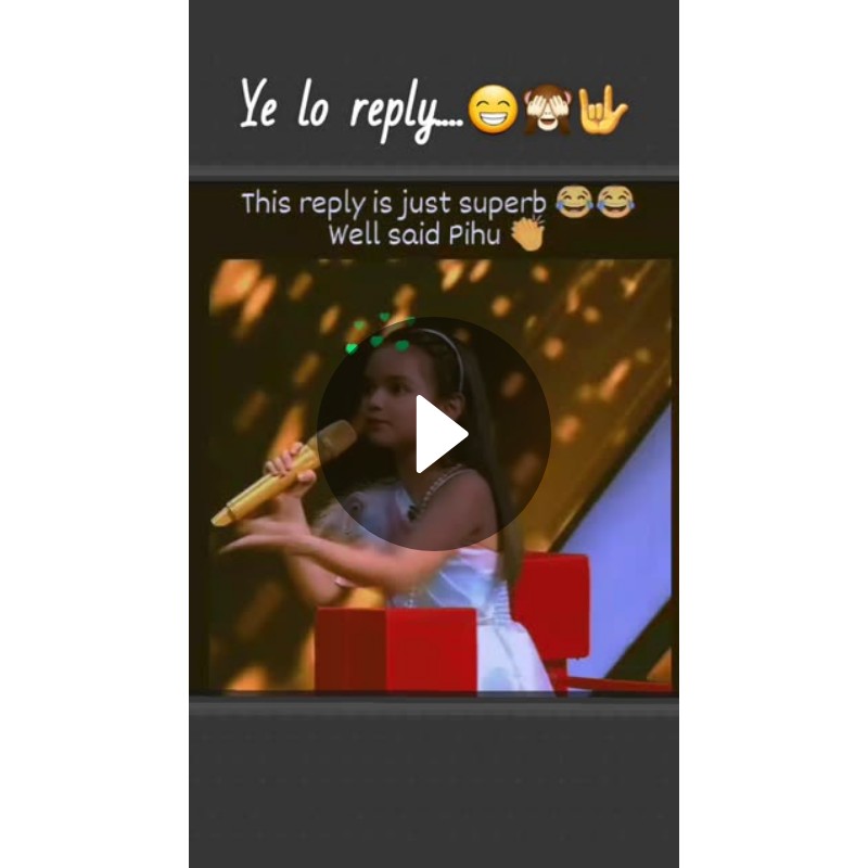 Ye lo reply....😁🙈🤟 | Spotlight on Snapchat