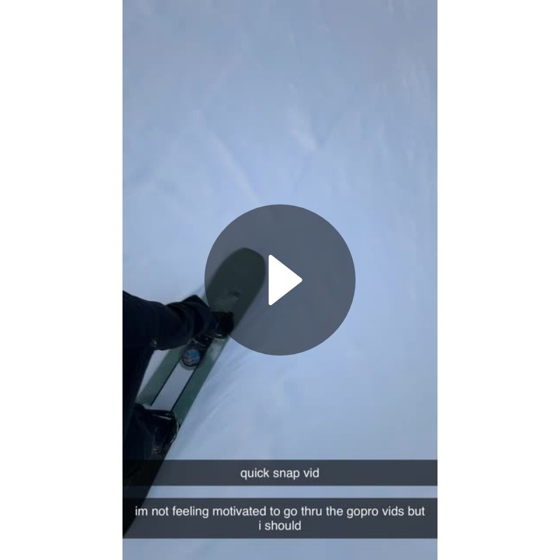 quick snap vid | im not feeling motivated to go thru the gopro vids but ...