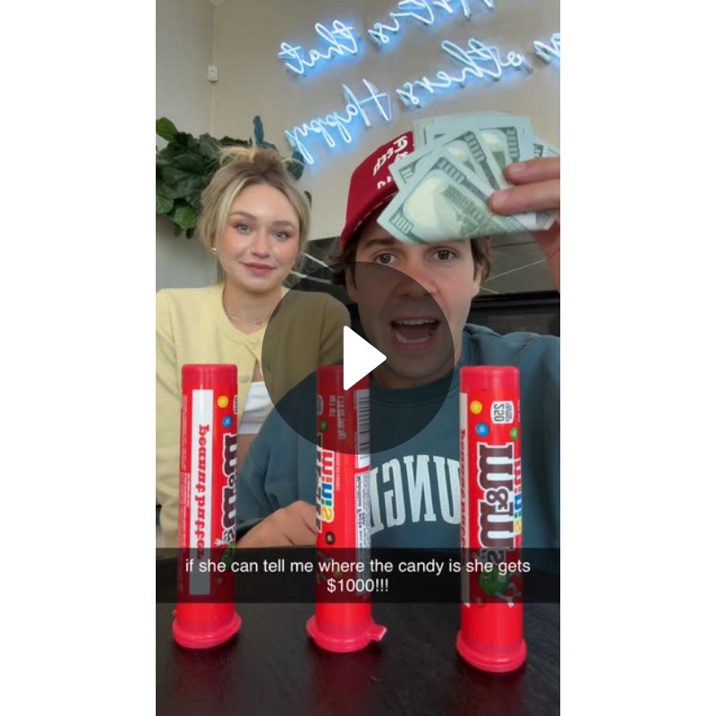 if she can tell me where the candy is she gets $1000!!! | Spotlight on ...