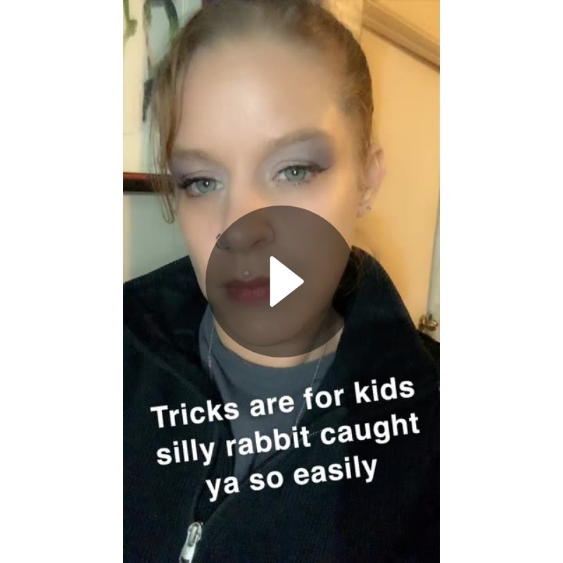 Tricks are for kids silly rabbit caught ya so easily | Spotlight on ...