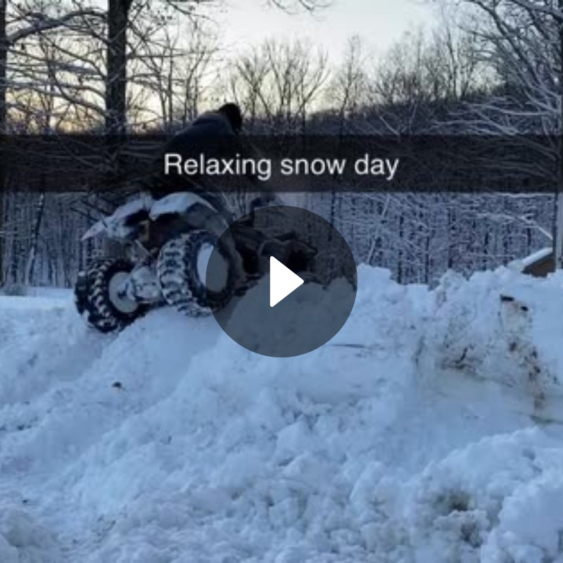 Relaxing snow day | Spotlight on Snapchat
