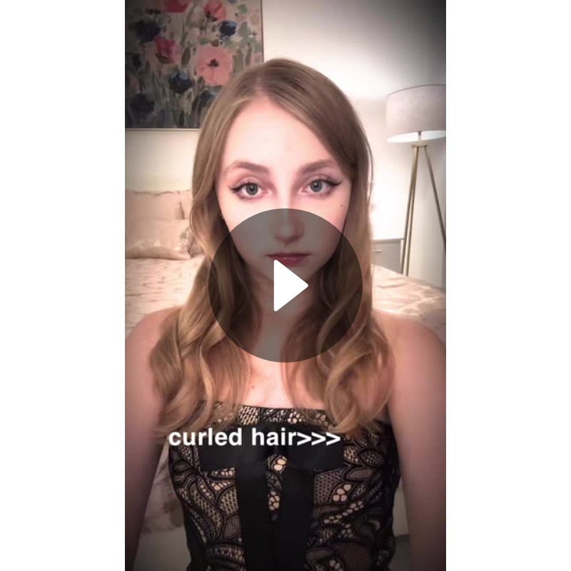 curled hair>>> | Spotlight on Snapchat