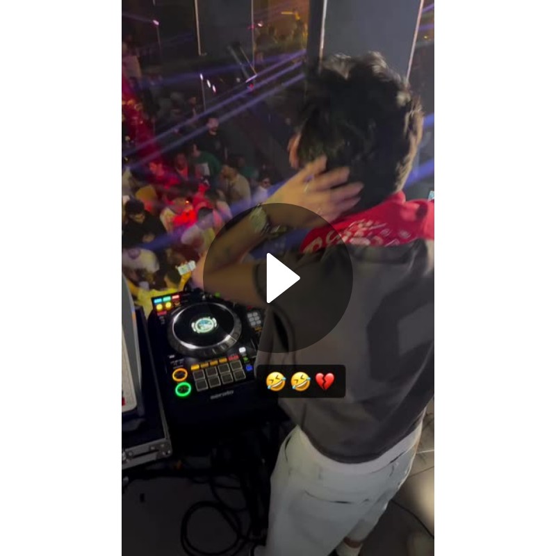 DJ RAZ🎧 Drops the Beat at a Hype Club Night | Behind the Decks | Video ...
