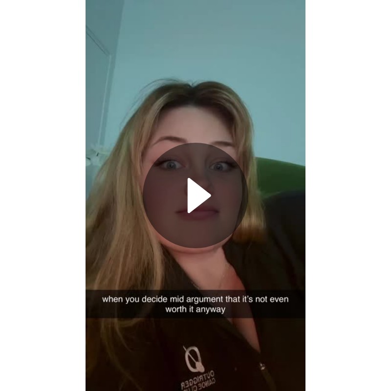 when you decide mid argument that it’s not even worth it anyway ...