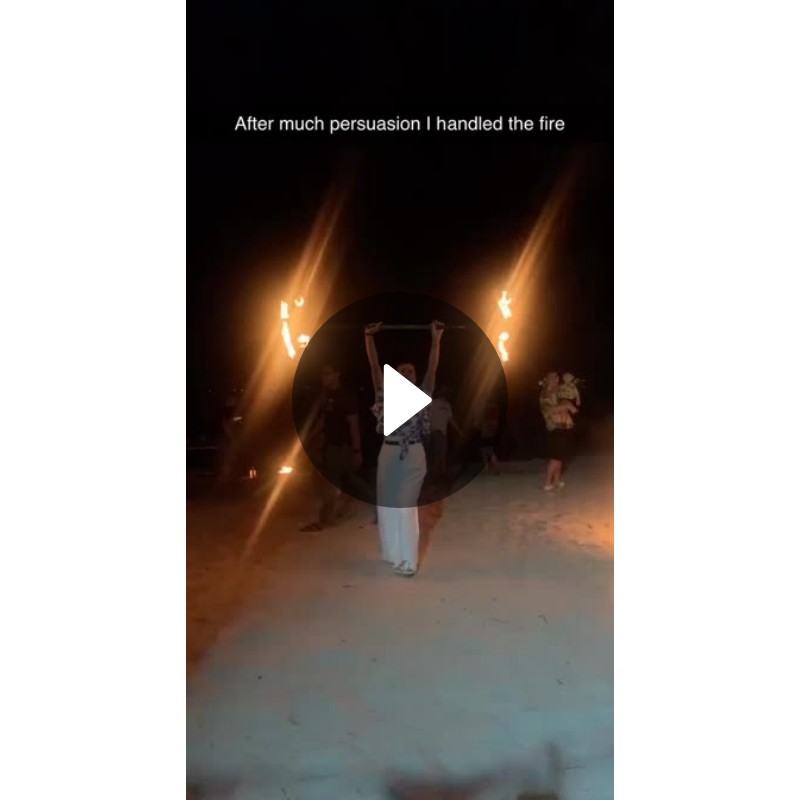 After much persuasion I handled the fire | Spotlight on Snapchat