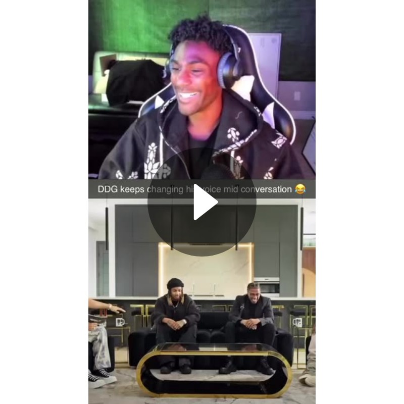 DDG keeps changing his voice mid conversation 😂 | Spotlight on Snapchat