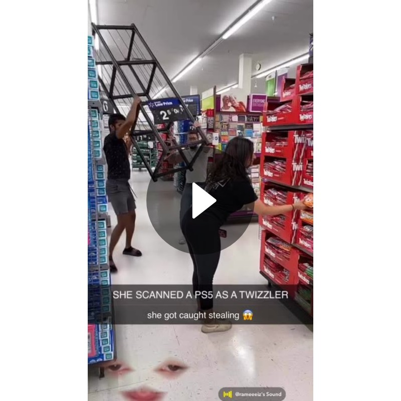 she got caught stealing 😱 | Spotlight on Snapchat