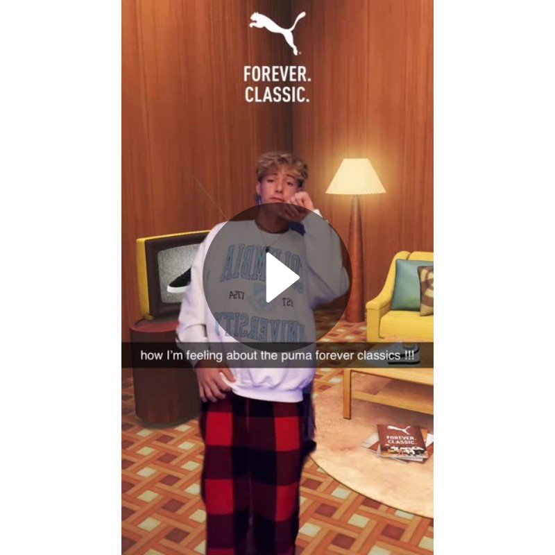 how I’m feeling about the puma forever classics !!! | Spotlight on Snapchat