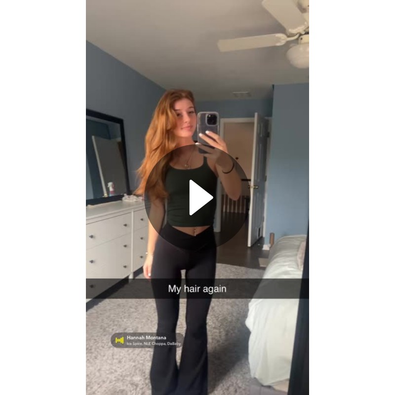 My hair again | Spotlight on Snapchat