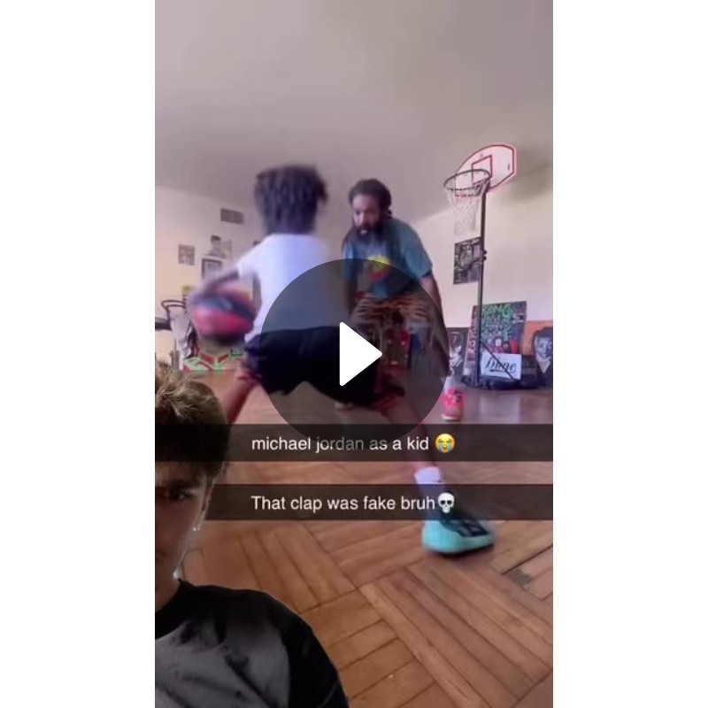 michael jordan as a kid 😭 | Spotlight on Snapchat