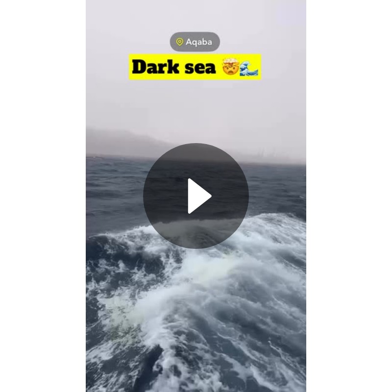 Dark sea 🤯🌊 | Spotlight on Snapchat