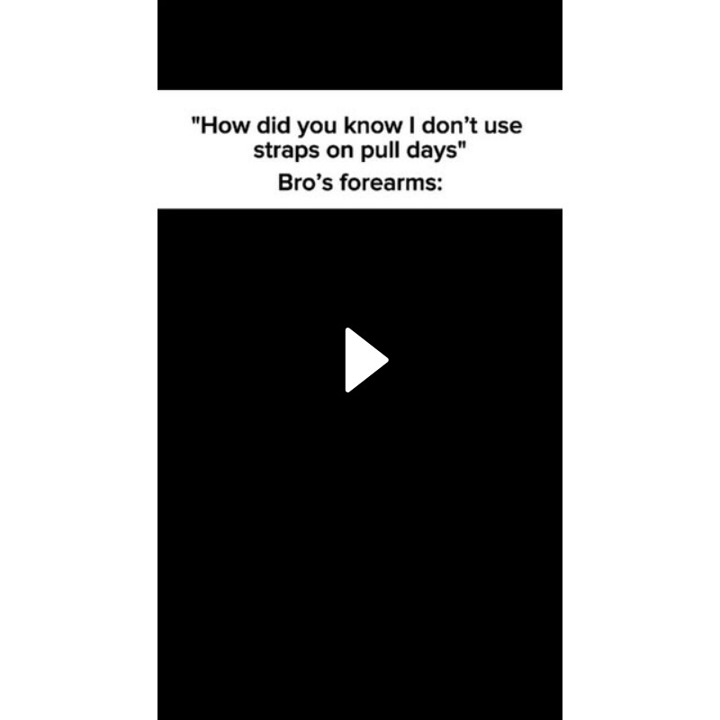 How I Know You Don't Use Wrist Straps on Pull Days | Liftoff App ...
