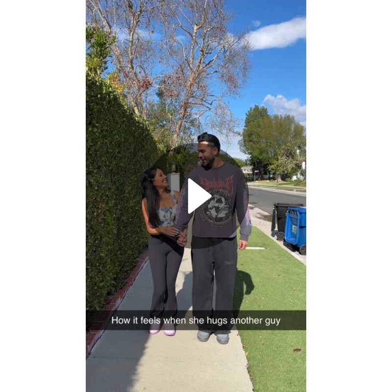 How it feels when she hugs another guy | Spotlight on Snapchat